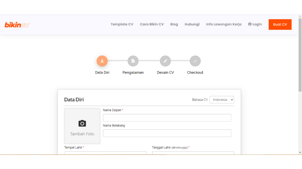 Begini Cara Membuat Curriculum Vitae yang Baik dan Benar