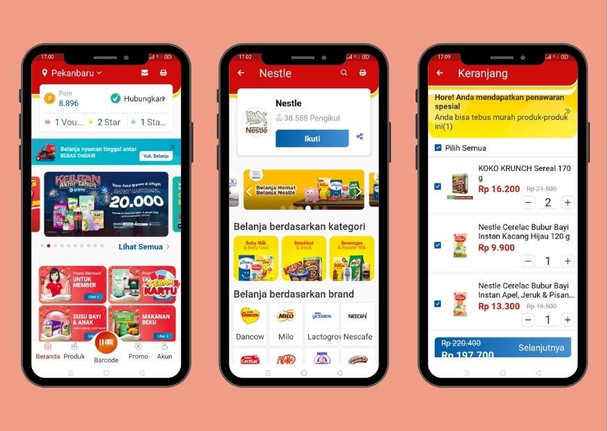 Mudahnya Belanja Produk Nestle dari Rumah dengan Aplikasi Alfagift