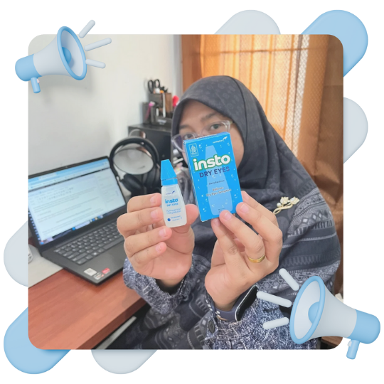 Insto Dry Eyes Tampil Baru, Mata Segar Setiap Waktu